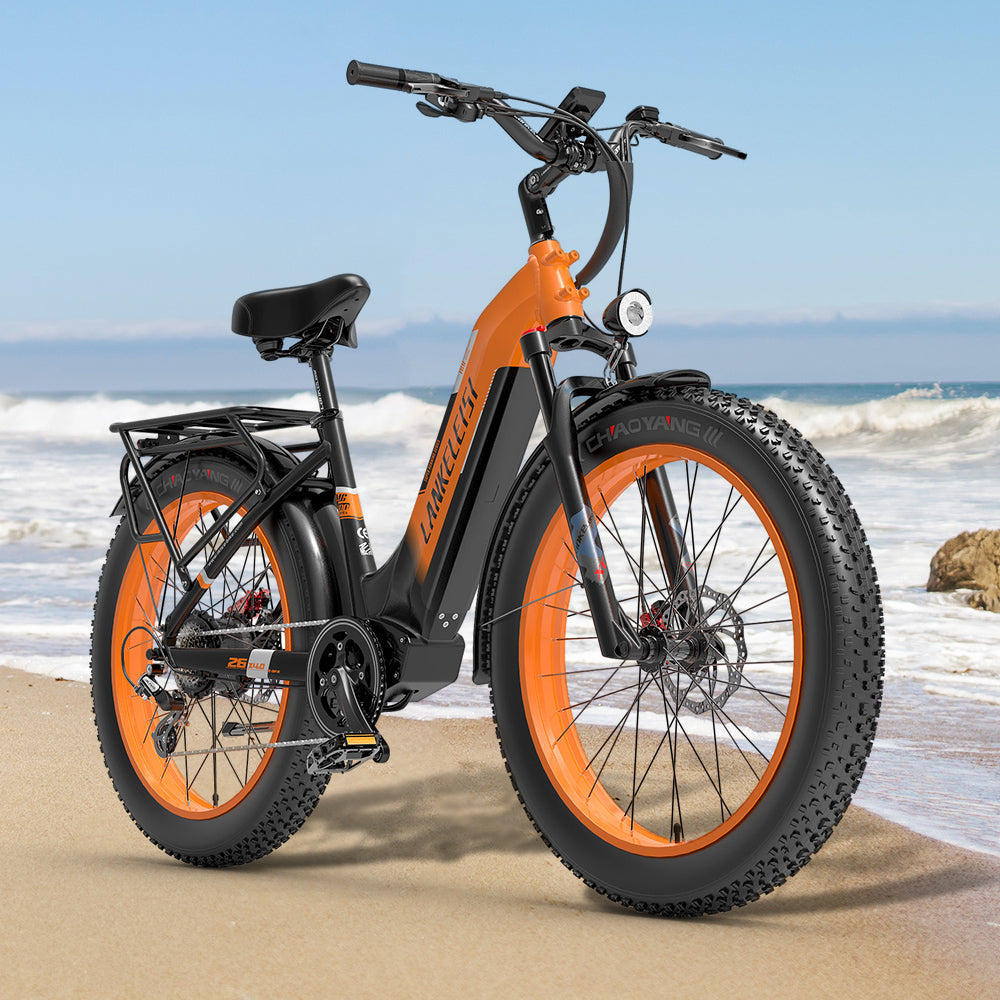 Lankeleisi MG800 Max 1000W*2 26" Fat Bike Dual Motor Trail E-Mountain ...